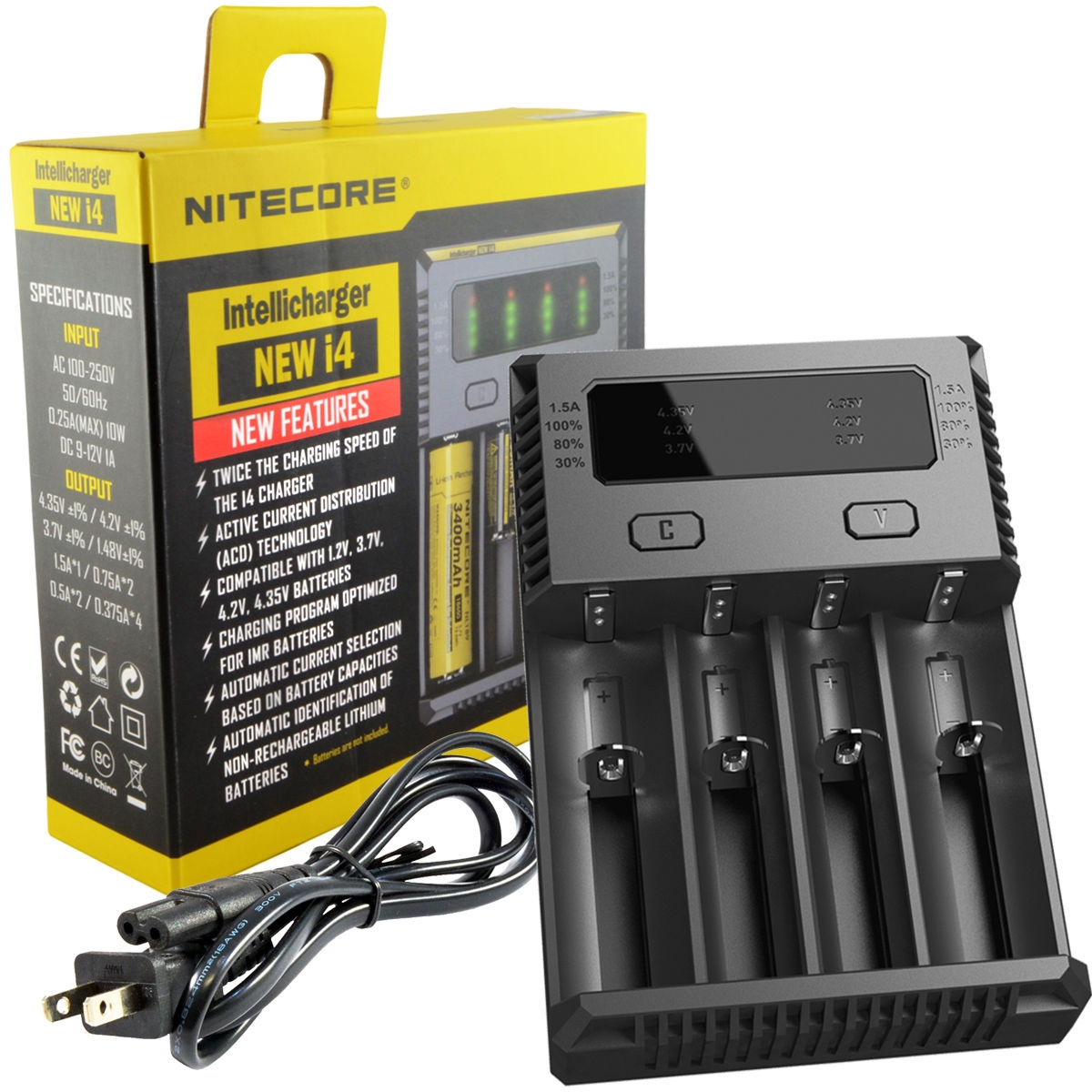 Nitecore I4 battery Charger