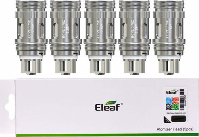 Eleaf ECML Atomizer Head (0.75ohm) (5pcs)