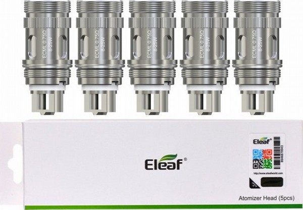 Eleaf ECML Atomizer Head (0.75ohm) (5pcs)
