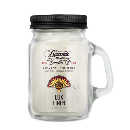 נר בימר משי Beamer Candle - Lux Linen