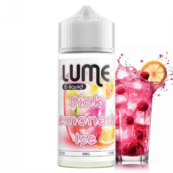 LUME - PINK LEMONADE ICE 30ml in 100ml bottle (LONG FILL) 3mg