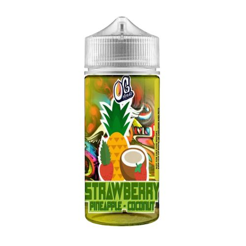 OG Clouds - Strawberry Pineapple Coconut 30ml 3mg (For 100ML FreeBase)