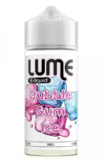 TakeAIR | LUME - Bubble Gum ICE 30ml in 100ml bottle (LONG FILL) 3mg | נוזל בסיס ותמציות